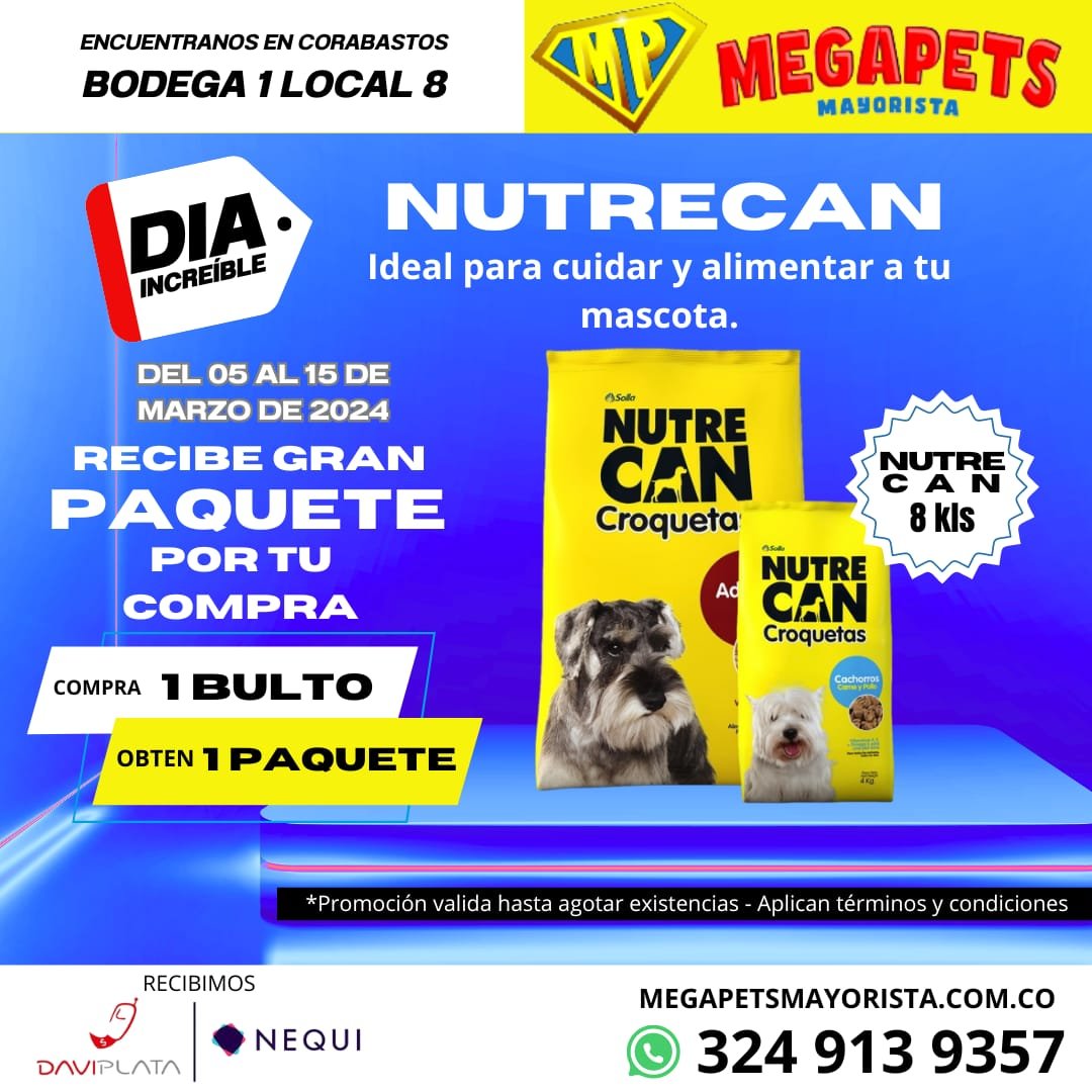 Megapets Mayorista – La de mascotas es mi preferida